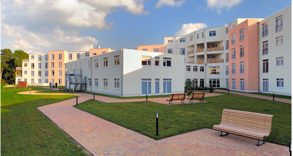 Modular nursing home - ALHO Systembau