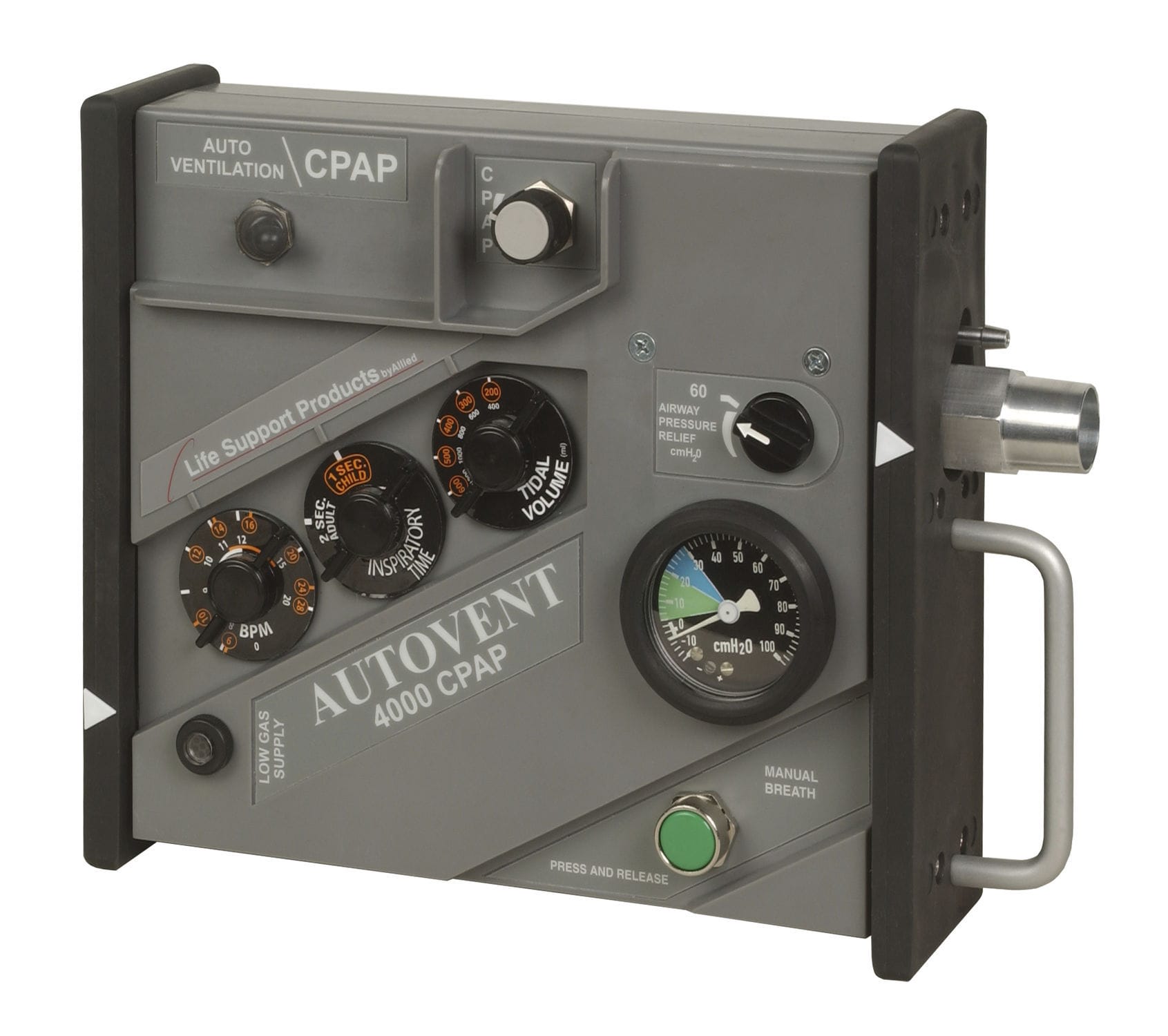 Emergency ventilator - AUTOVENT™ 4000 - Allied Healthcare Products ...
