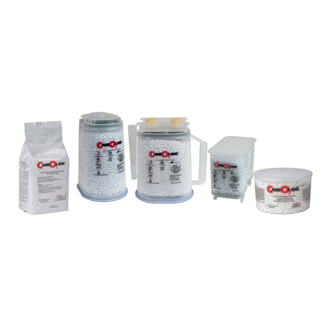 Anesthesia machine carbon dioxide absorbent - Carbolime® - Allied ...