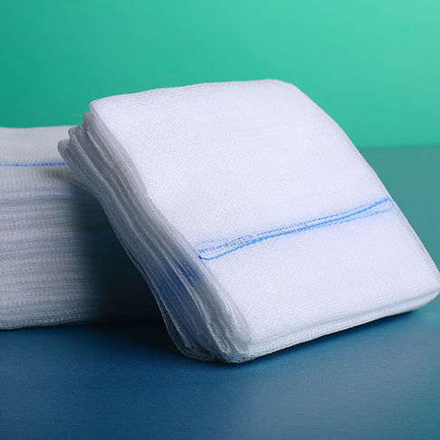 Cotton gauze compress - X-Ray - Allmed Medical Products
