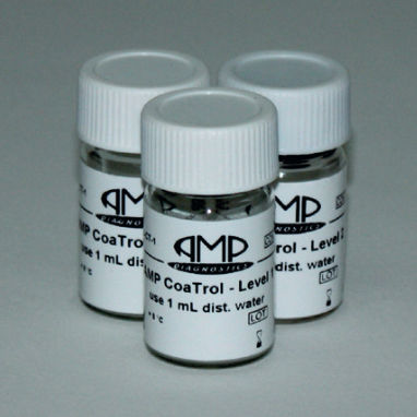 Coagulation assay kit - AMP CoaTrol - AMEDA Labordiagnostik - fibrinogen