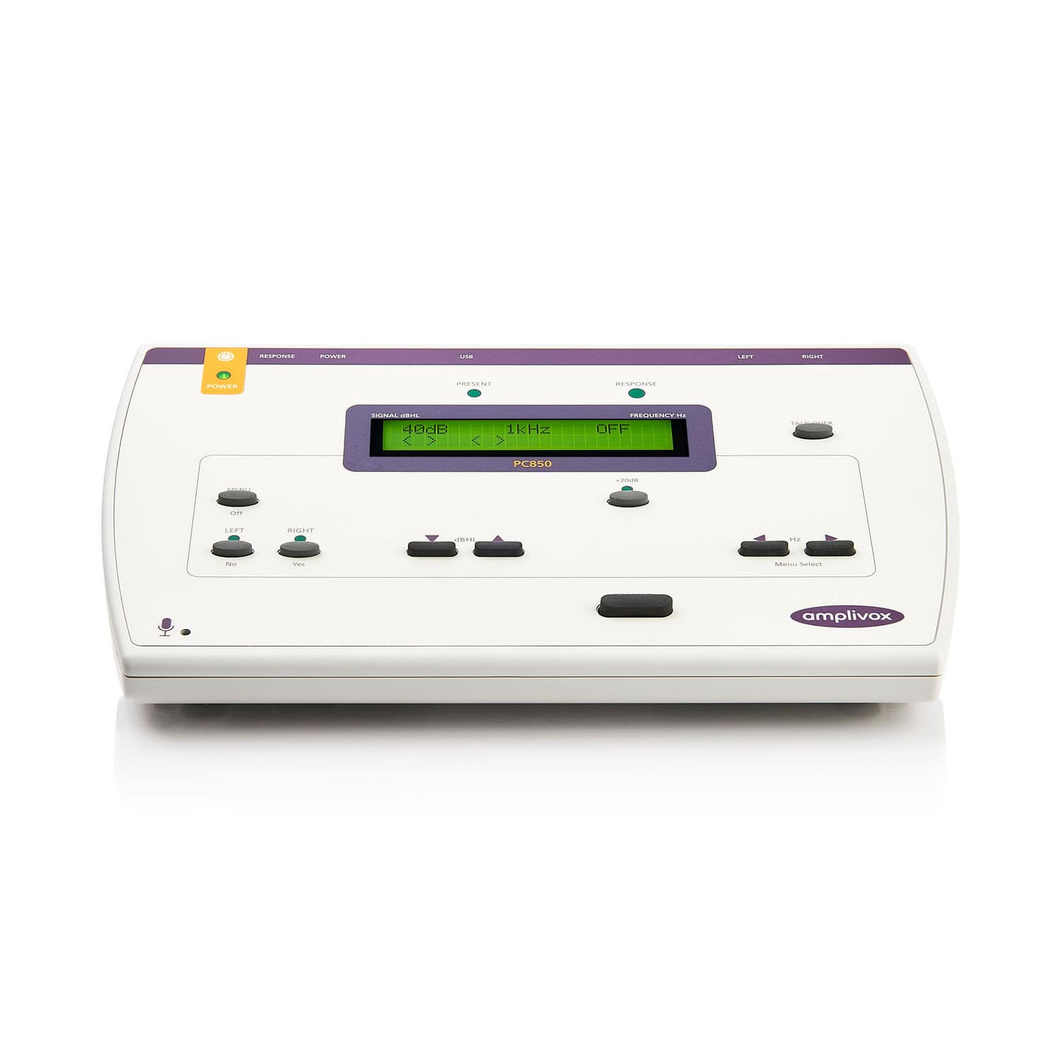 Screening audiometer - PC850 - Amplivox - for adult audiometry ...