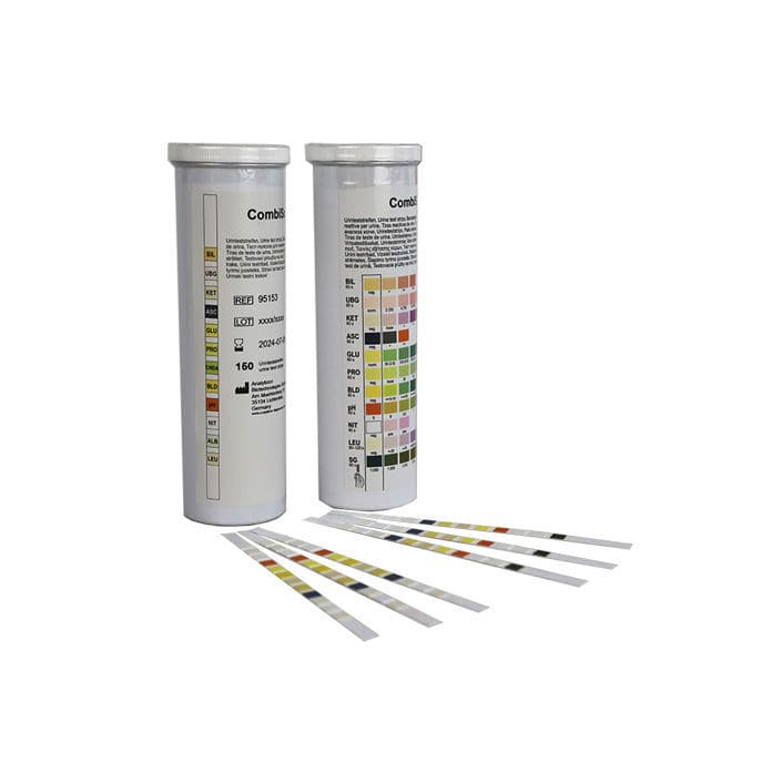 Urinalysis test strip - CombiScreen® Auto ACR - Analyticon ...