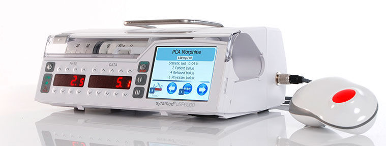 1-way syringe pump - Volumed®µVP7000 Chroma - Arcomed AG Medical ...