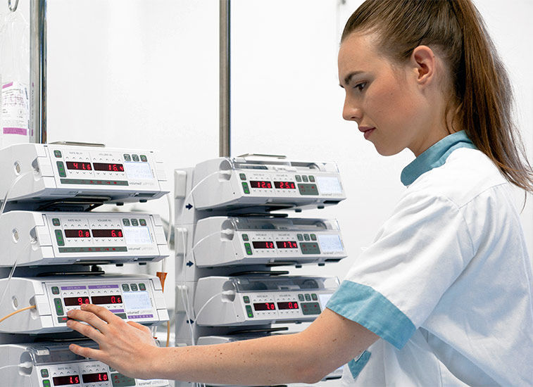 1-channel infusion pump - Volumed®µVP7000 Premium - Arcomed AG Medical ...