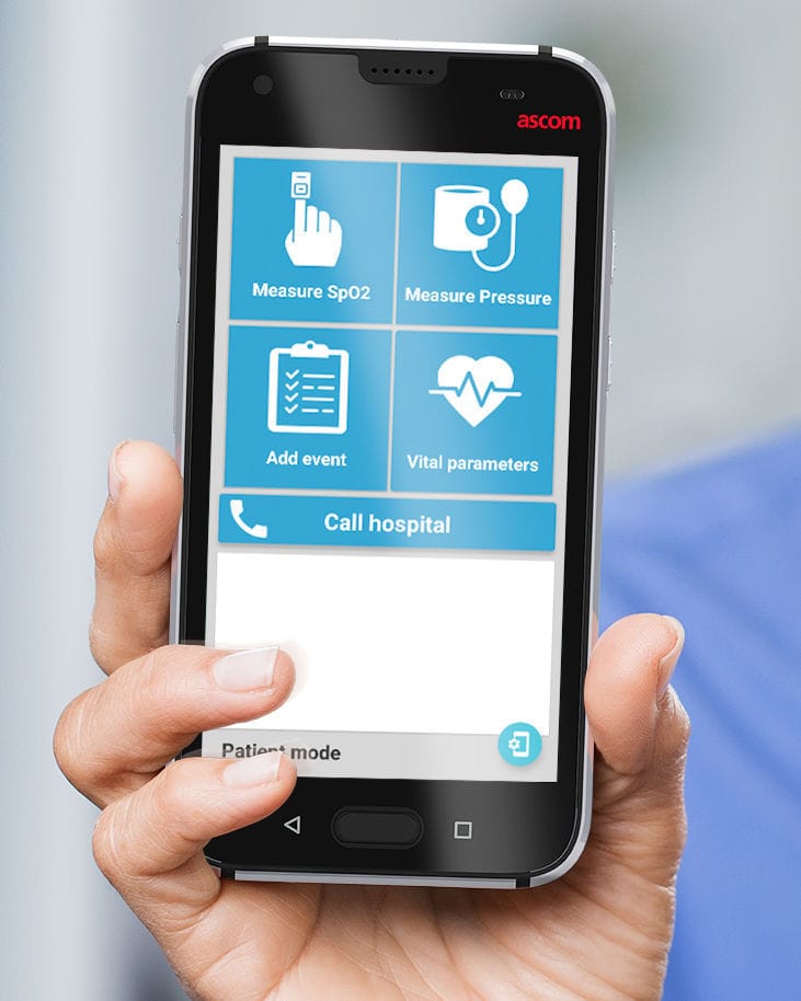 Management software - Digistat - Ascom - for control / monitoring / alarm