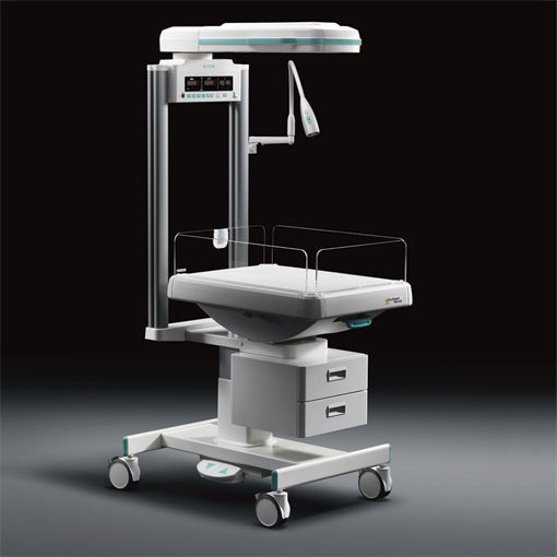 Infant radiant warmer with phototherapy lamp - Sunflower - Atom Medical ...