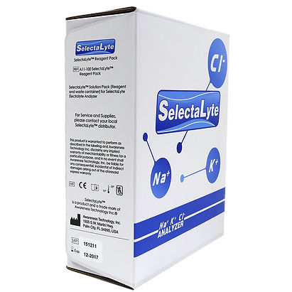 Solution reagent kit - SelectaLyte - Awareness Technology - calibration