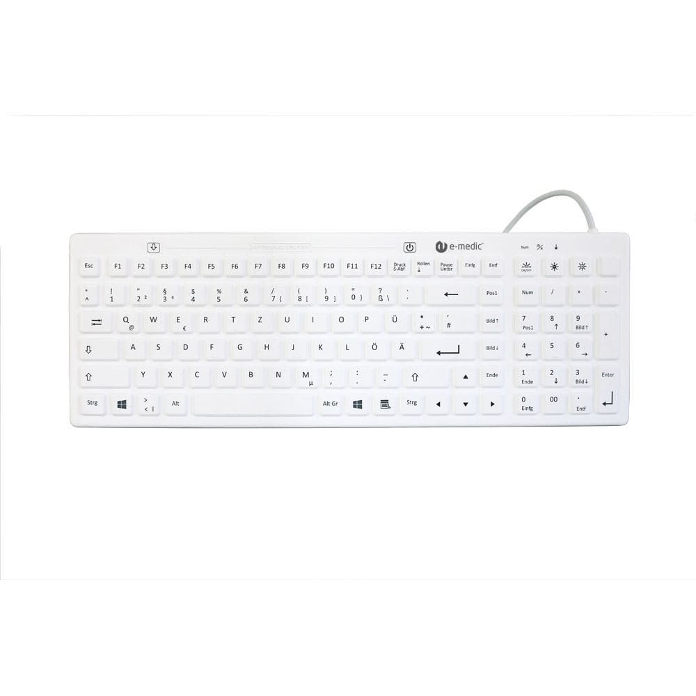 Medical keyboard with touchpad - BL01 - Baaske Medical - silicone ...