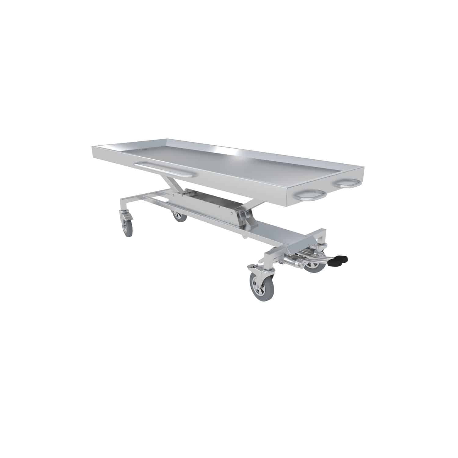Mortuary washing table - N3-102 - ALVO Medical - rectangular / height ...