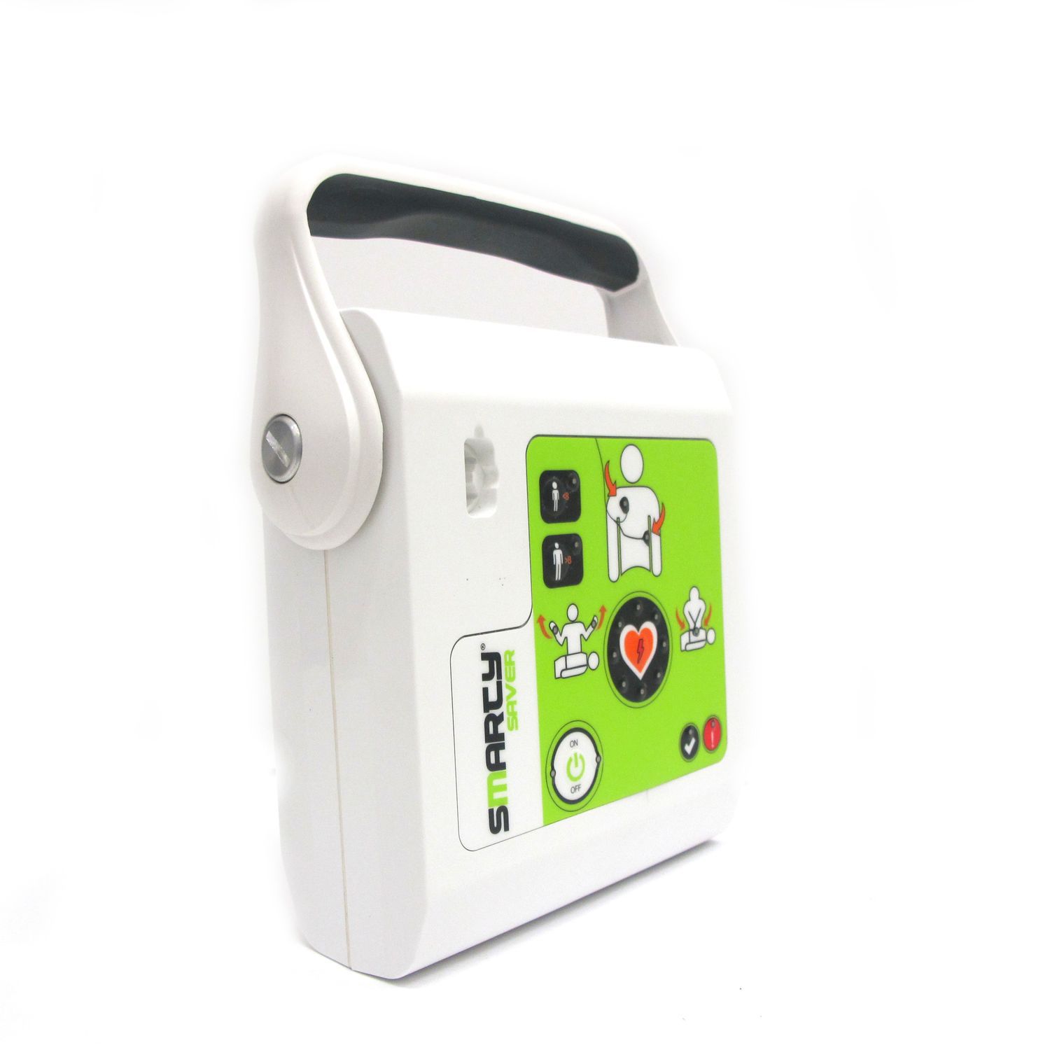 Semi-automatic external defibrillator - SMARTY SAVER AED - A.M.I ...