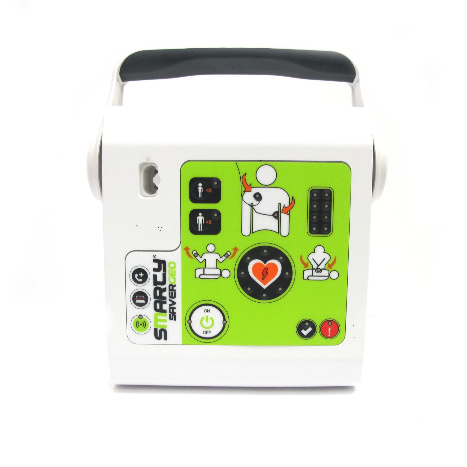 Semi-automatic external defibrillator - SMARTY SAVER GEO - A.M.I ...