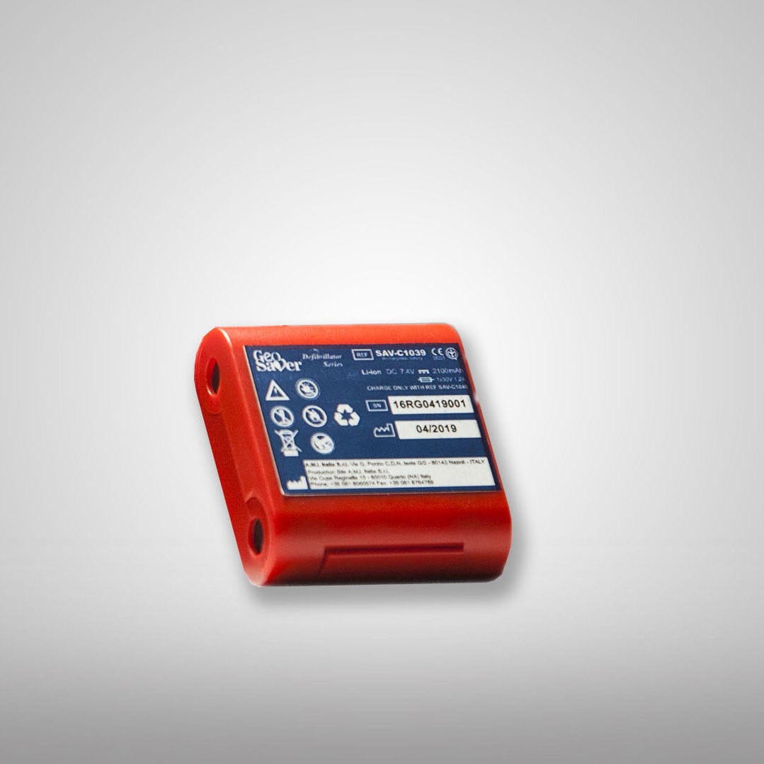 Defibrillator battery - SAV-C1039 - A.M.I. ITALIA - lithium / compact