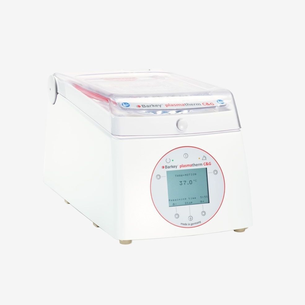 Blood thawing system - plasmatherm C&G - Barkey - cell / laboratory ...