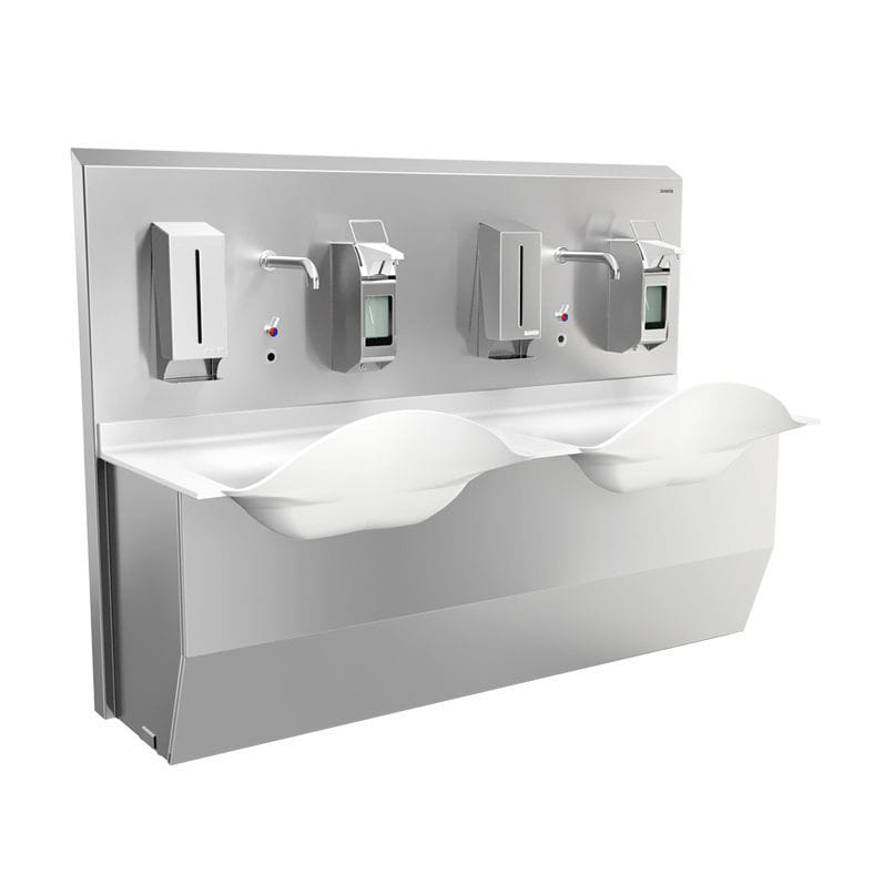 2-bay surgical sink - 822L22 - Bawer