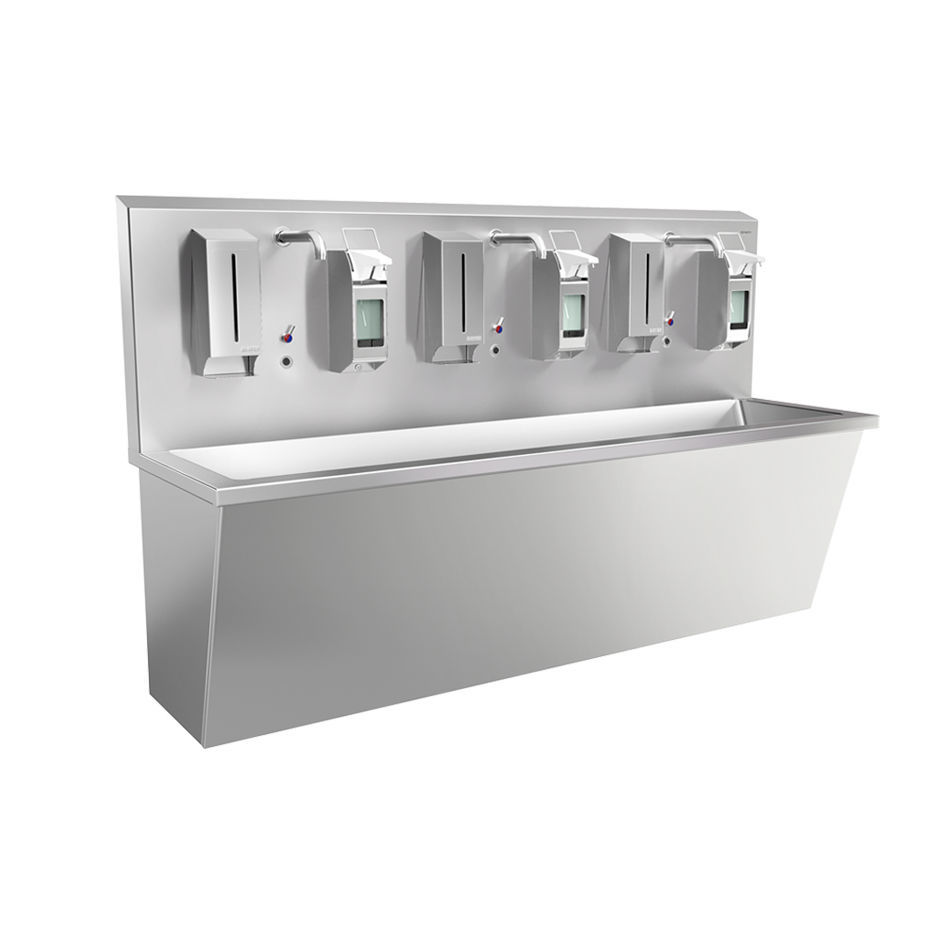 3-station surgical sink - 822L31 - Bawer