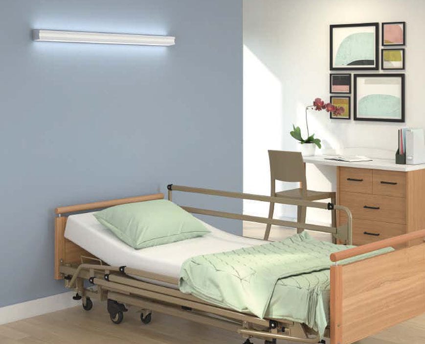 Healthcare facility wall light - APPLILED - BIOLUME - LED