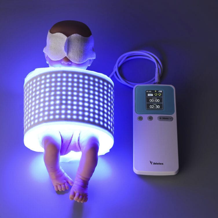 Infant phototherapy lamp - BT-450 - BISTOS - blanket type / blue light