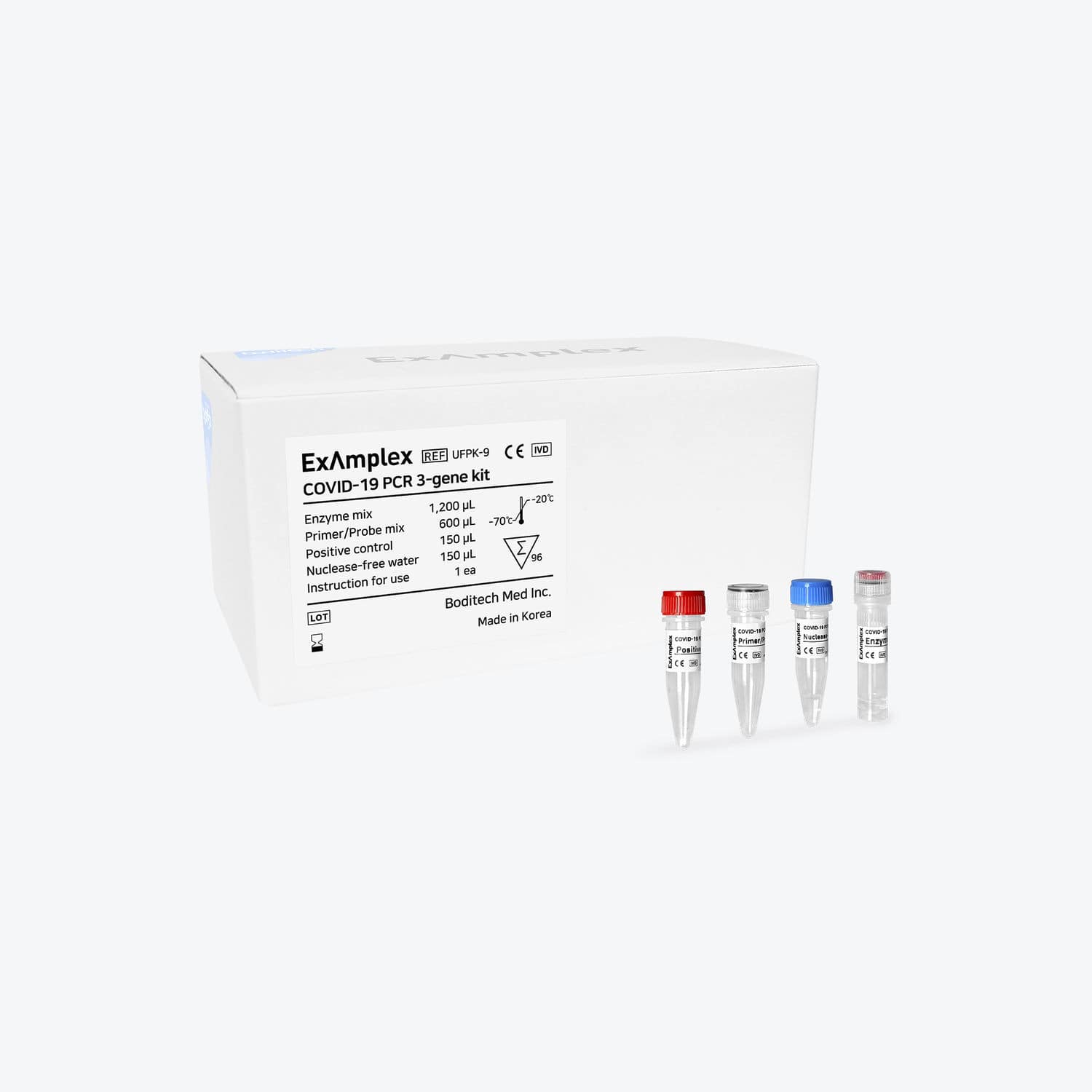 COVID-19 test kit - Boditech Med Inc. - nasopharyngeal / sputum / for PCR