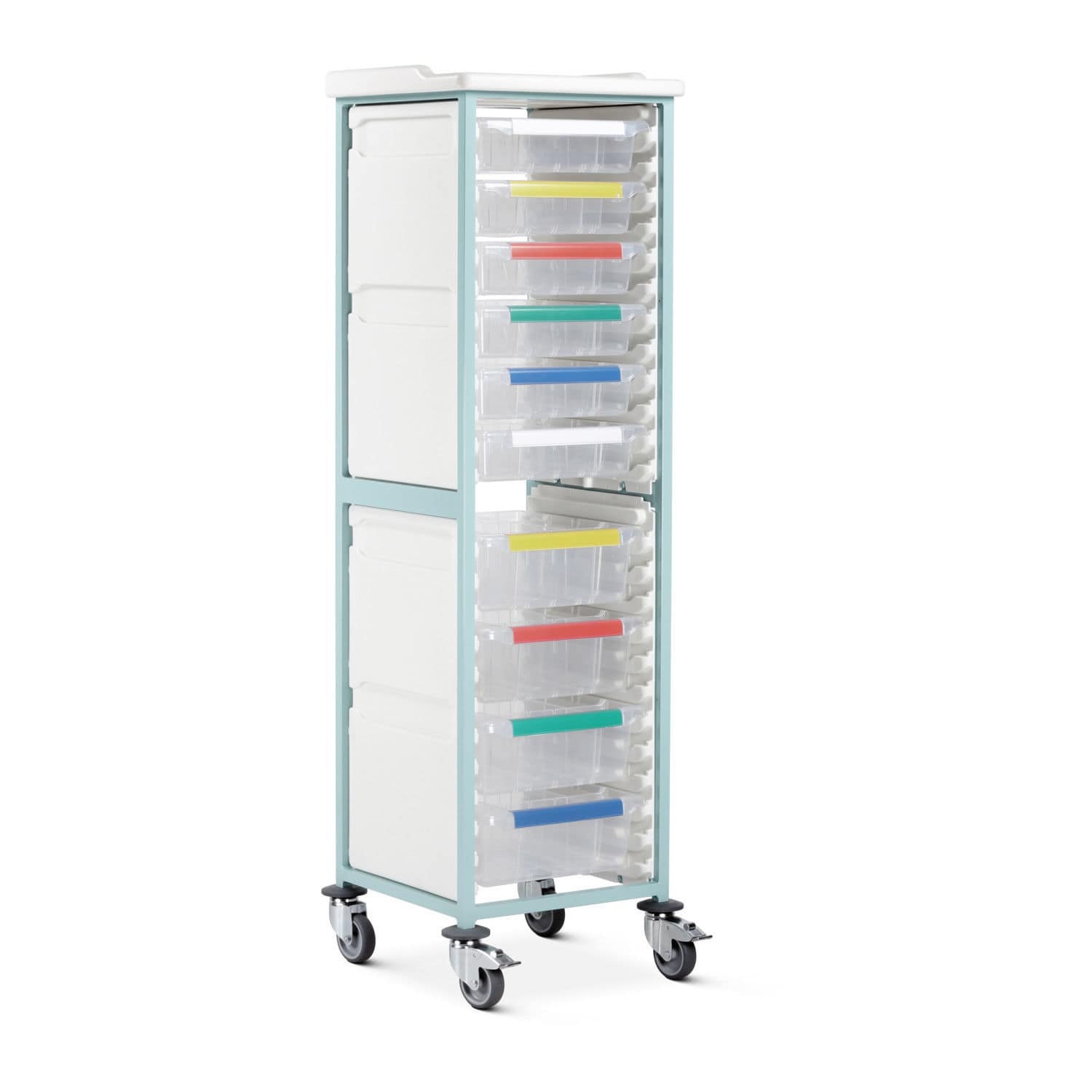 Medical trolley - CRMM1/18/6S4D - Bristol Maid Hospital Metalcraft ...