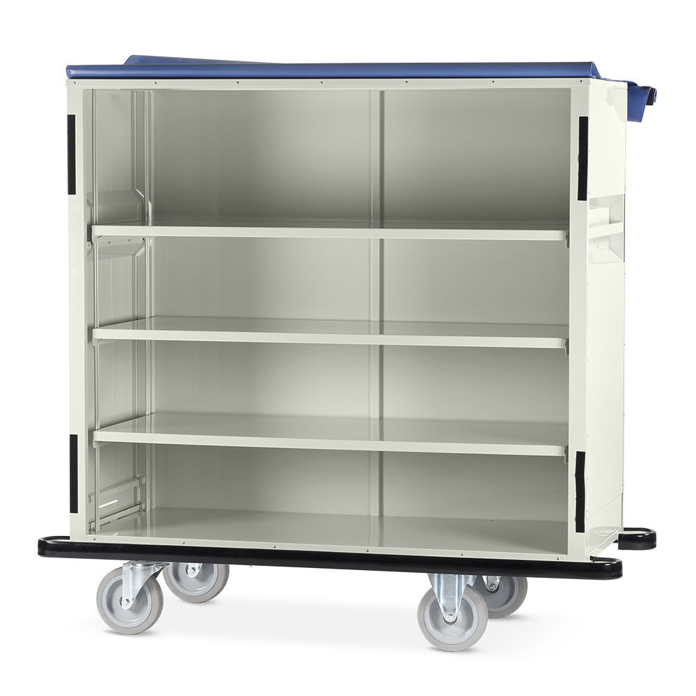 Clean linen trolley - WT/48 series - Bristol Maid Hospital Metalcraft - hospital / cleaning ...
