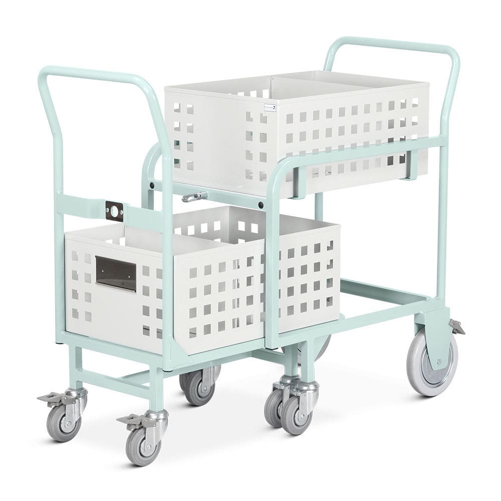 Medical trolley - MRT/TR/2B/DUO - Bristol Maid Hospital Metalcraft ...