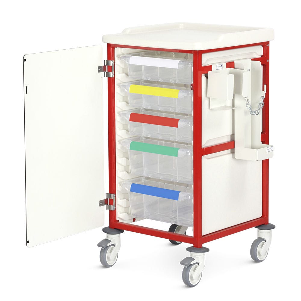 Hospital trolley - CTRESUSM1/10/3S2D/SS - Bristol Maid Hospital ...