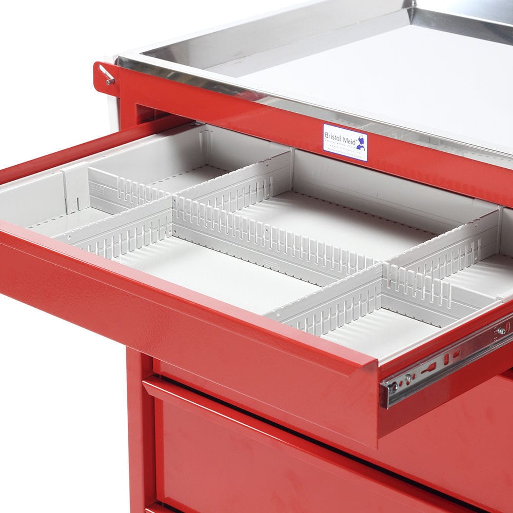 Trolley drawer - WT/DT - Bristol Maid Hospital Metalcraft - plastic