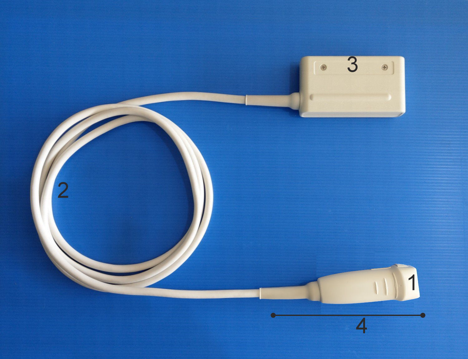 Phased-array ultrasound transducer - PHP51CX - Broadsound Corporation ...