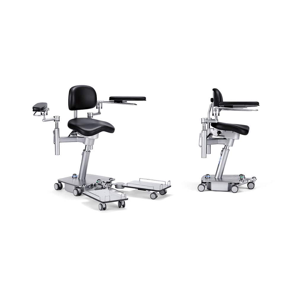 Height-adjustable surgeon's chair - THRONUS T3 - BRUMABA ...