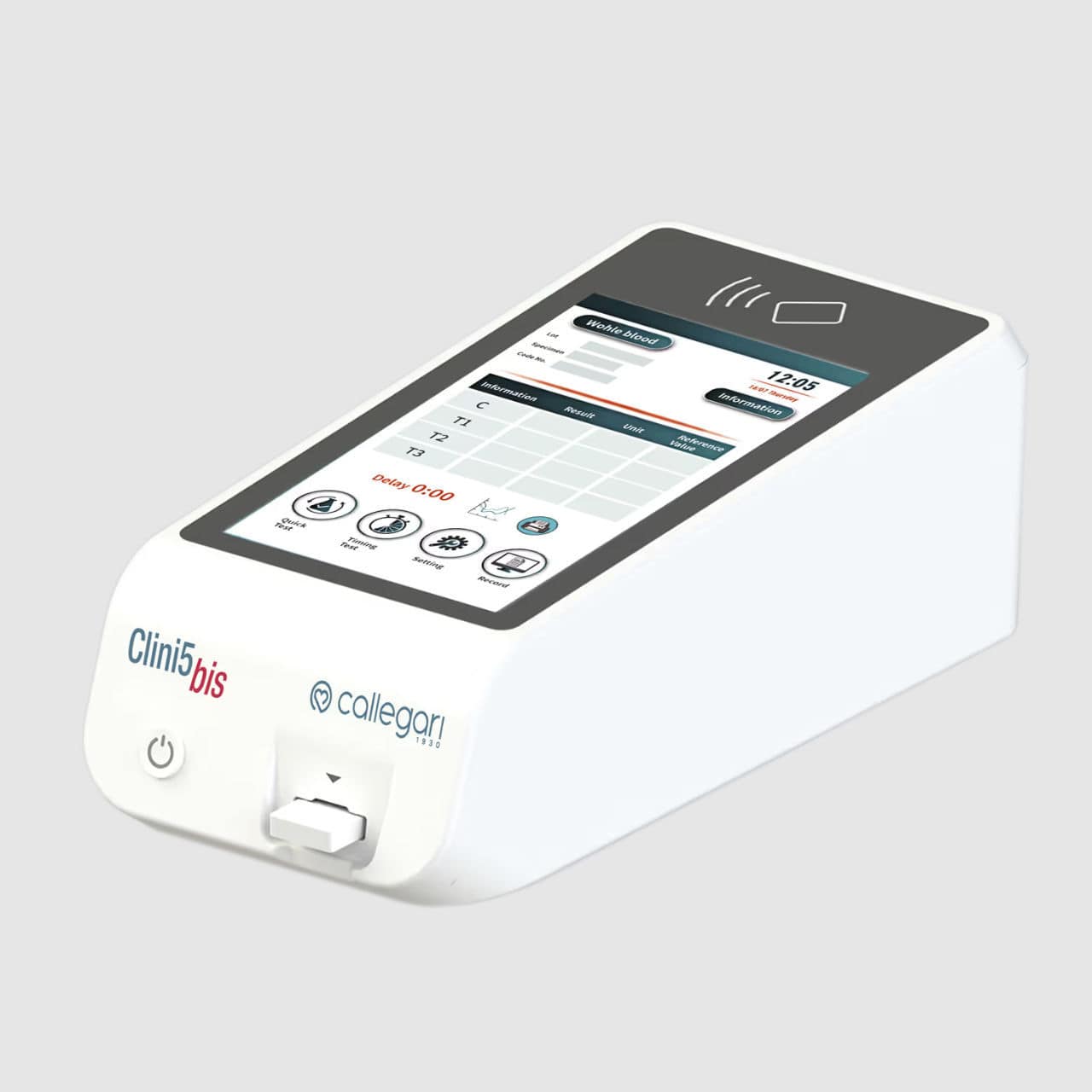 Immunofluorescence POC analyzer - CLINI5bis - Callegari - for ...