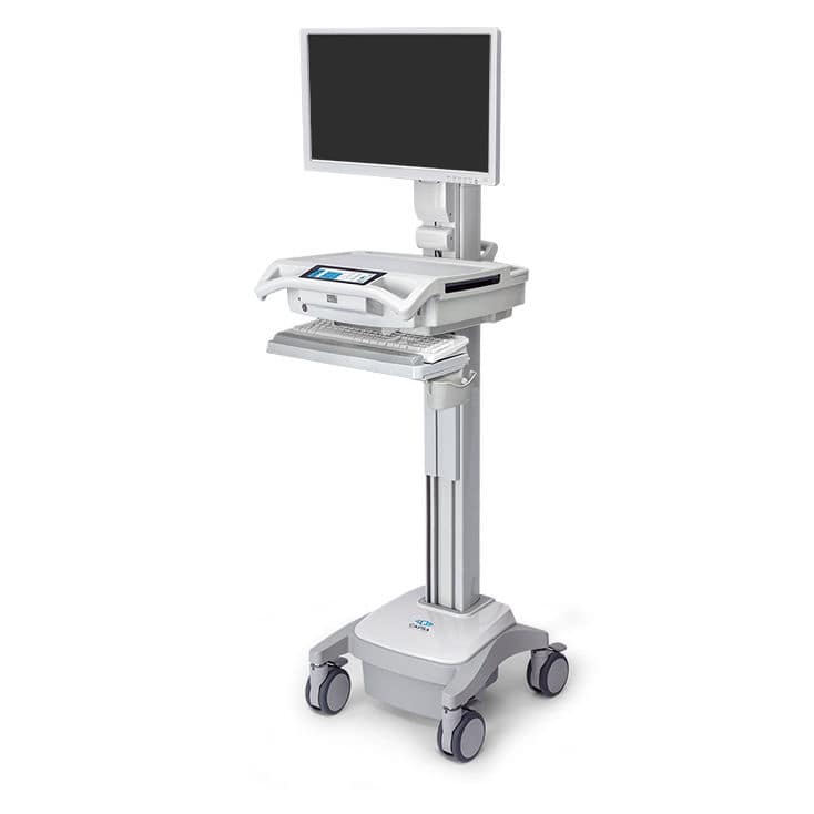 Medical computer workstation - Trio™ - Capsa Healthcare - laptop ...