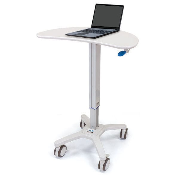 Laptop computer cart - Capsa Healthcare - height-adjustable / secure ...