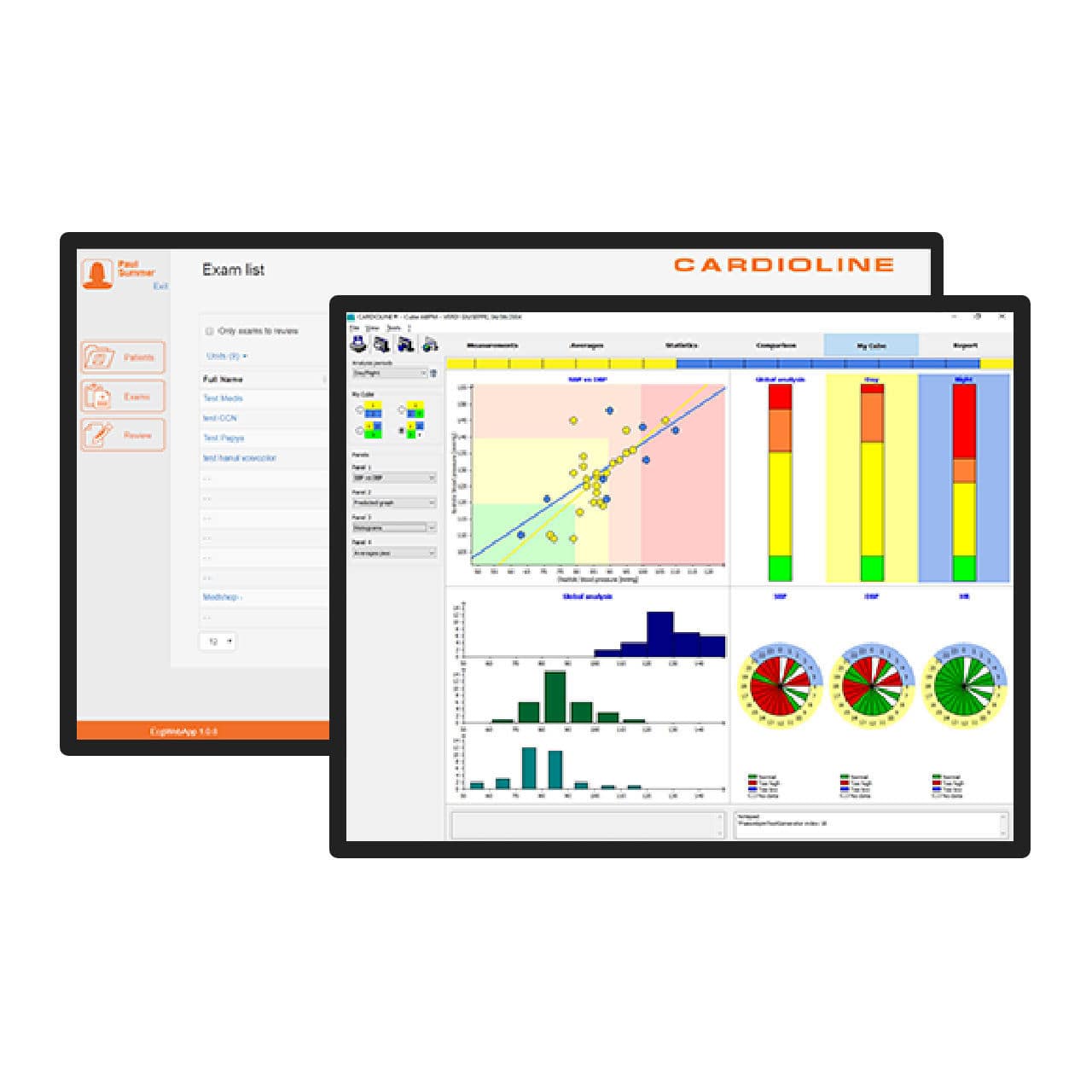 Analysis software - ECGWebApp ABPM - Cardioline - management ...