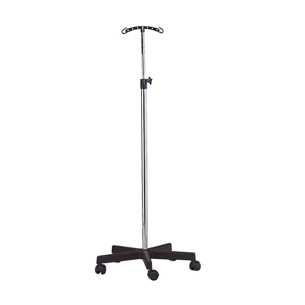Infusion stand on casters - 32002CHR - CARINA - 2-hook / stainless ...