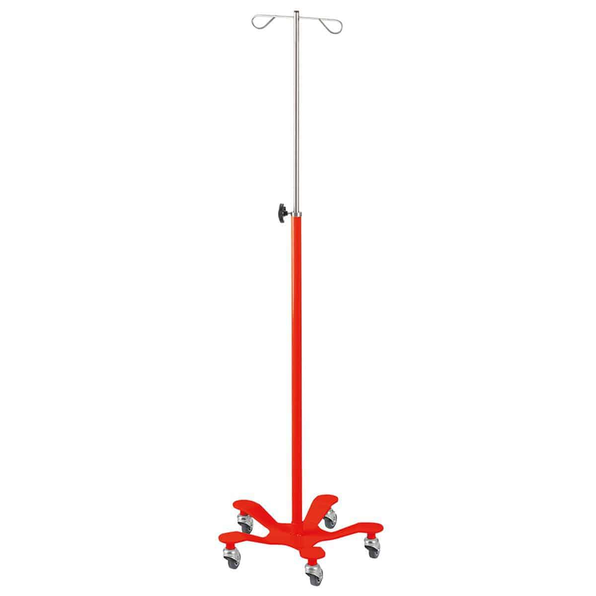 Infusion stand on casters - 32003INOALU - CARINA - 2-hook / stainless ...