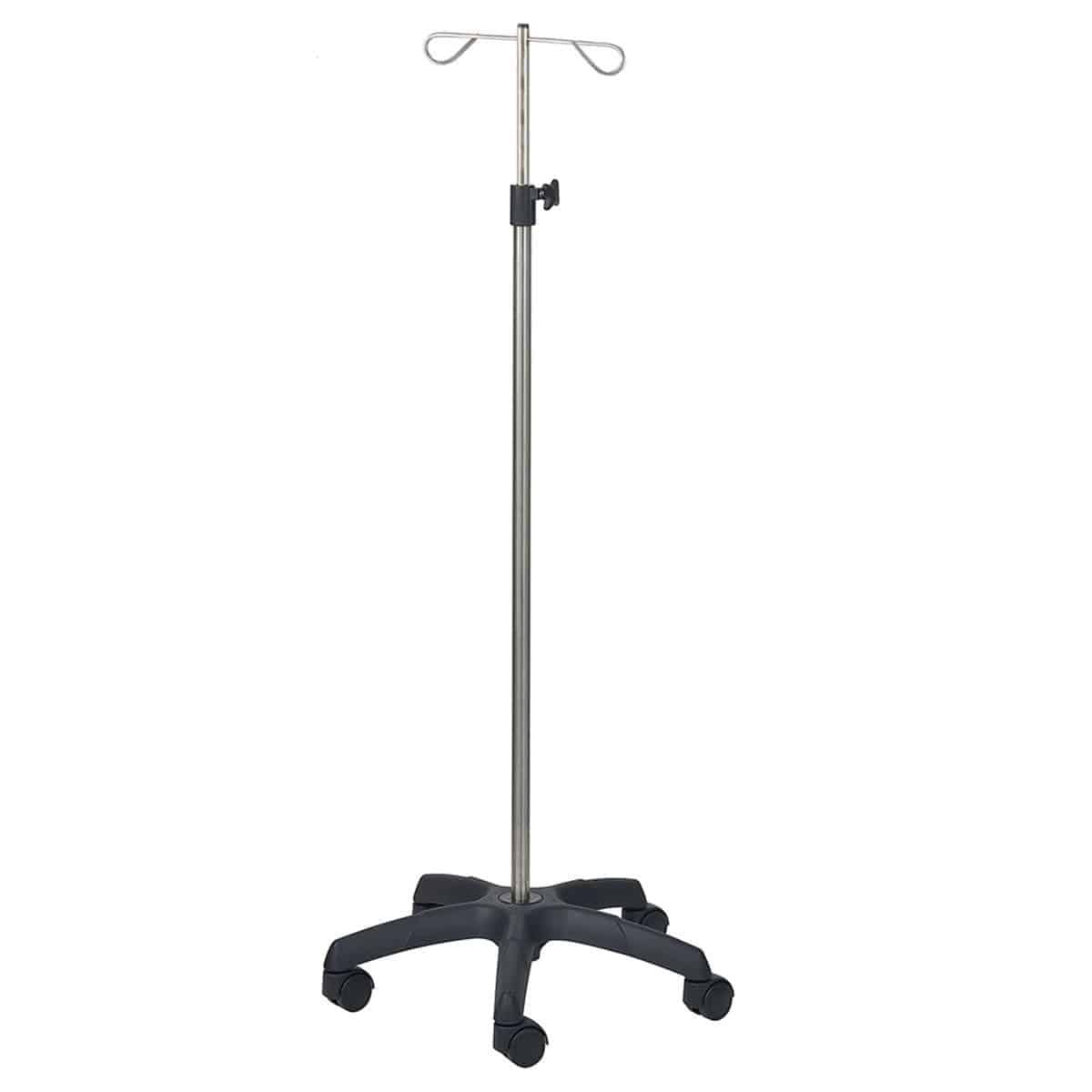 Infusion stand on casters - 32005INO - CARINA - 2-hook / stainless ...