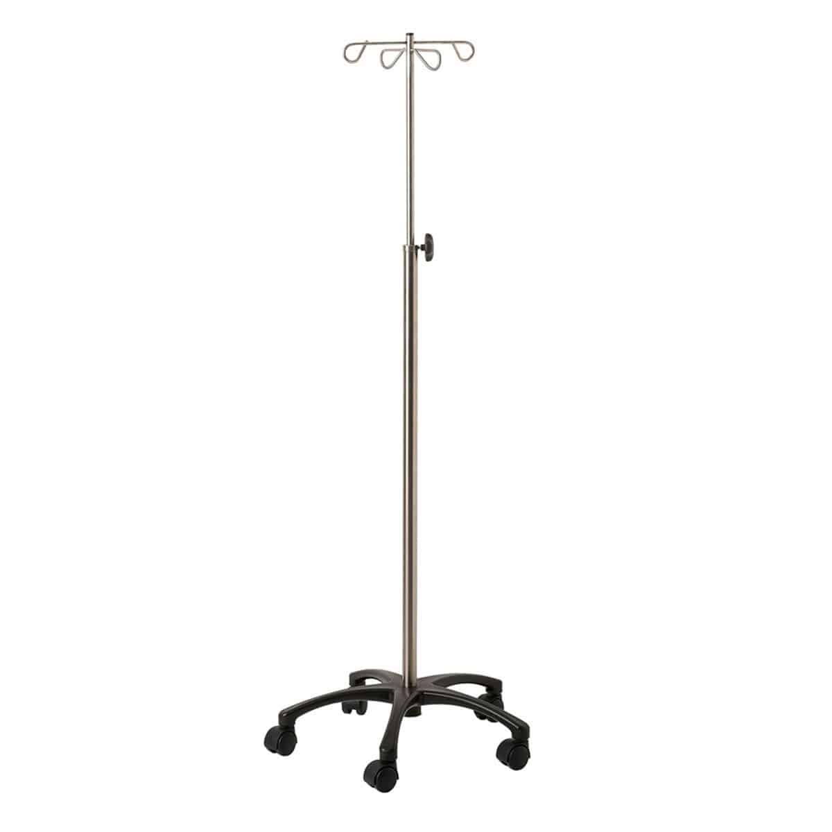 Infusion stand on casters - 32006INO - CARINA - 4-hook / stainless ...
