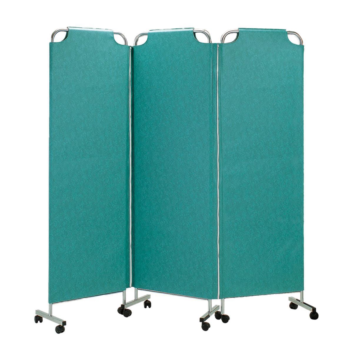 Hospital screen on casters - 118 03 - CARINA - folding / 3-panel