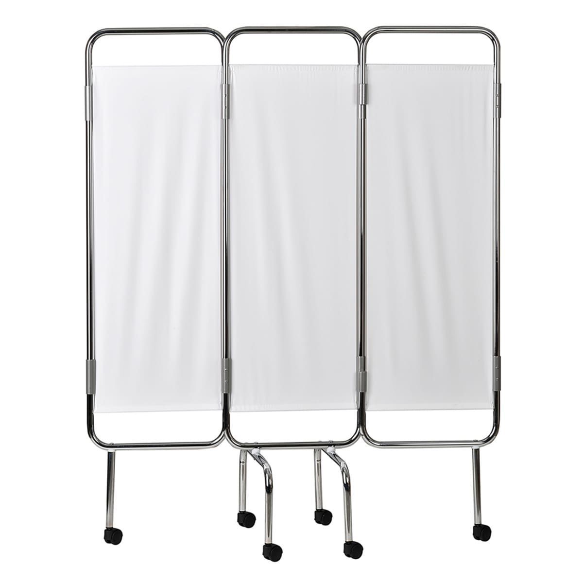 Hospital screen on casters - 881 58 13 - CARINA - folding / 3-panel