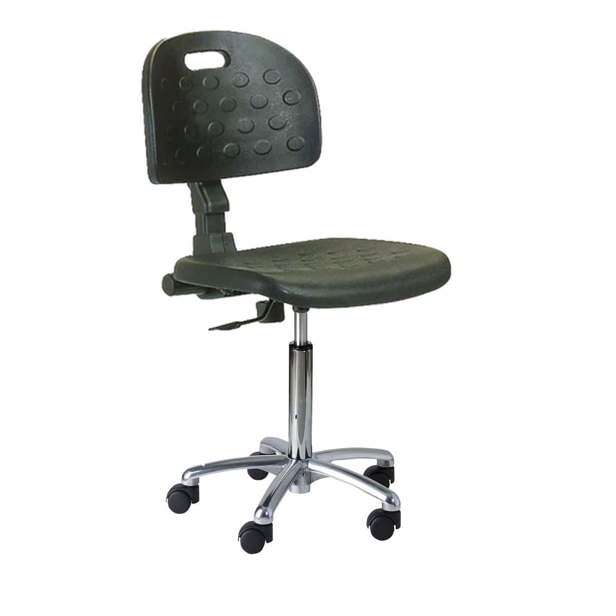 Chair on casters - 6301ALU - CARINA - with high backrest / adult ...
