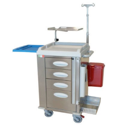 Transport trolley - MINI LUXOR - Centro Forniture Sanitarie - emergency ...