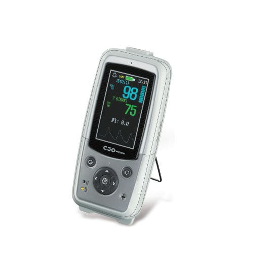 Hand-held pulse oximeter - C30 plus™ - Charmcare - medical / battery ...