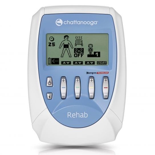Electric stimulator - REHAB - Chattanooga USA - hand-held / TENS / NMES