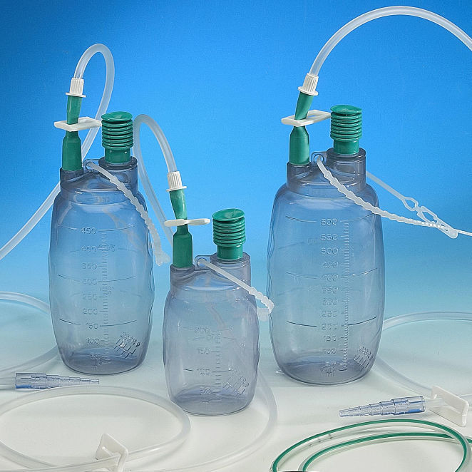 Wound drainage set - DRENOMAX - Chimed - graduated / PVC