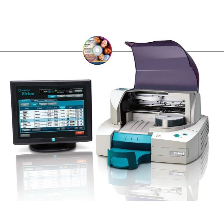 CD labeling system - Virtua® E - Codonics - DVD / automatic