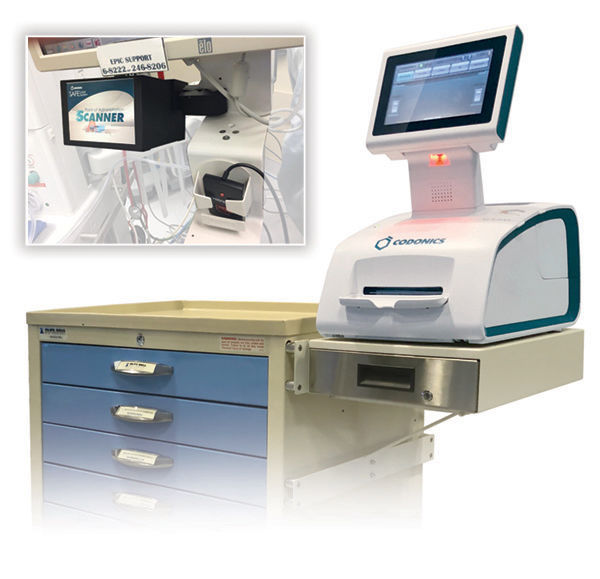 Medical cart - Codonics - anesthesia / for medical devices / transport