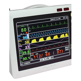 Tabletop patient monitor - MD-900 - Comdek Industrial - RESP / TEMP ...