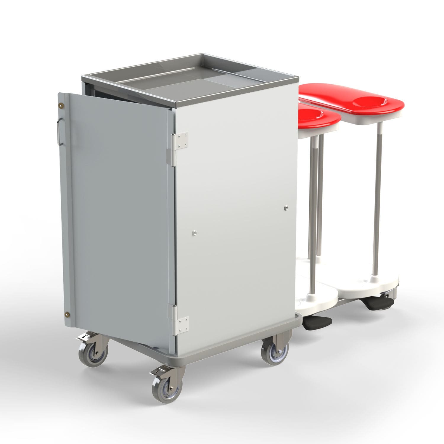 Hospital trolley - 251.2 - Conf Industries - clean linen / dirty linen ...