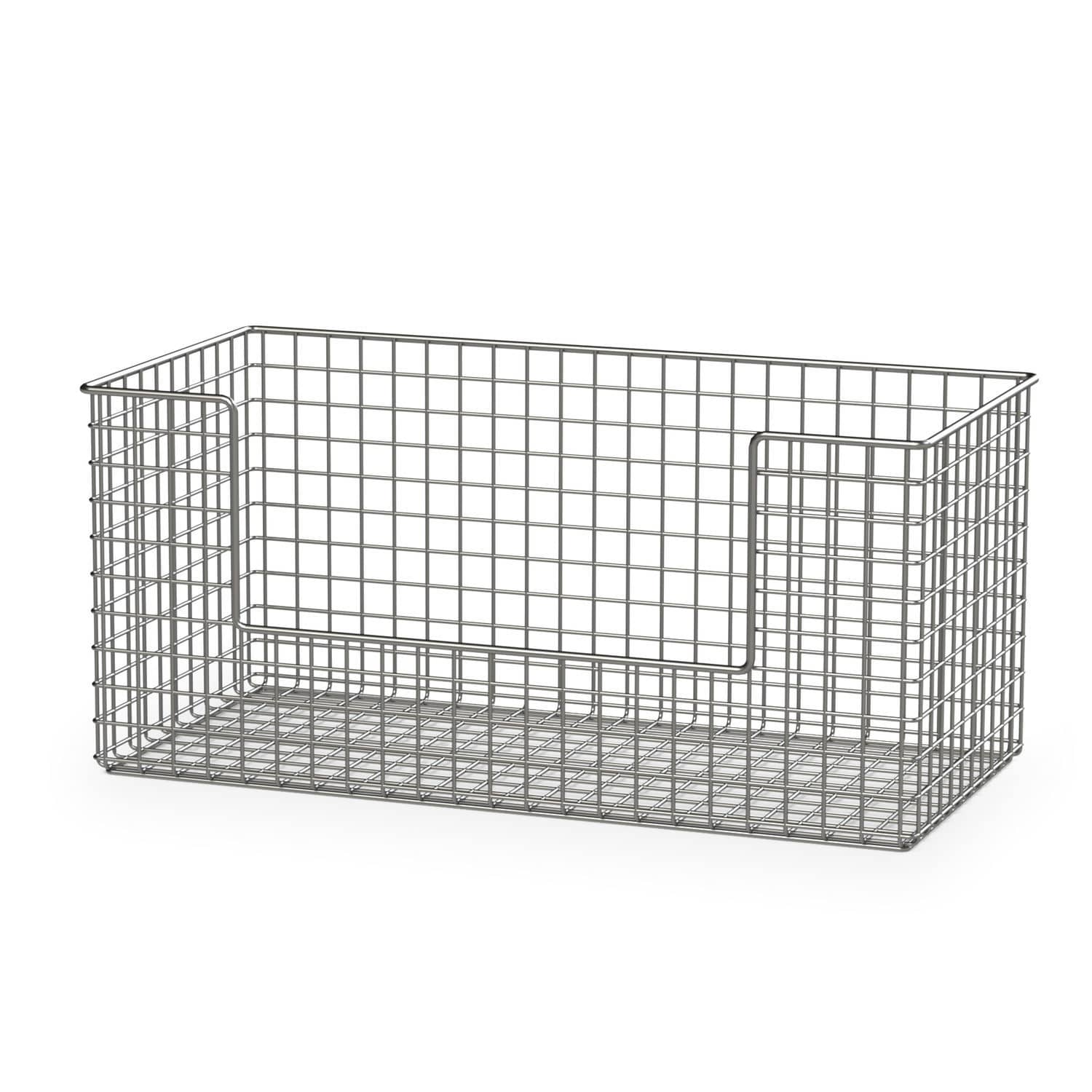 Storage basket - CE26 W - Conf Industries - stainless steel / wire